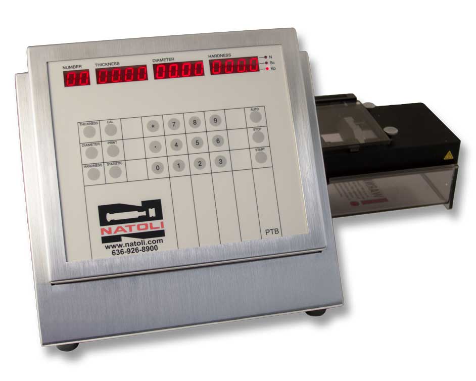 MANUAL 3-IN-1STAINLESS STEEL TABLET HARDNESS & THICKNESS TESTER