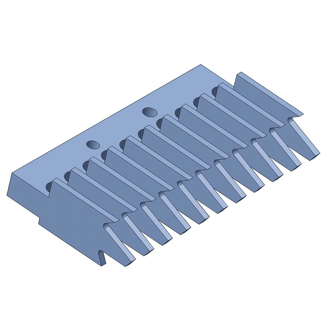 HORIZONTAL SORTING FINGERS - #XXX (10 HOLE)